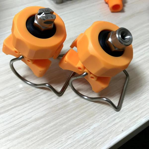 Quality adjustable clamp plastic nozzle with ss nozzle tip or quick connect nozzle for sale
