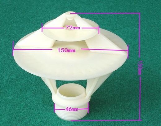 Quality large size three splash cooling tower nozzle plastic cooling tower nozzle for sale
