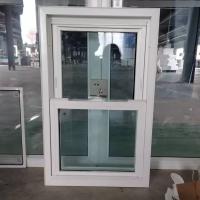 China Customized UPVC Double Hung Vinyl Windows Low Maintenance for sale