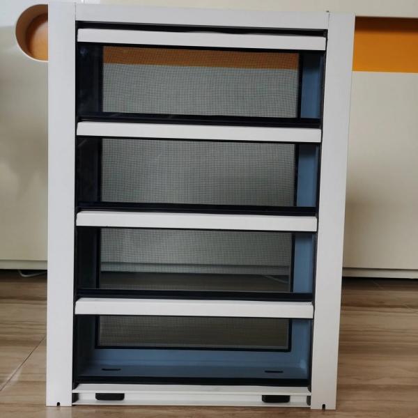 Quality Home Exterior Modern Glass Louvre Windows Aluminum Jalousie Windows for sale