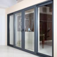 Quality Exterior House Aluminium Sliding Door Soundproof Double Glazed Sliding Door for sale