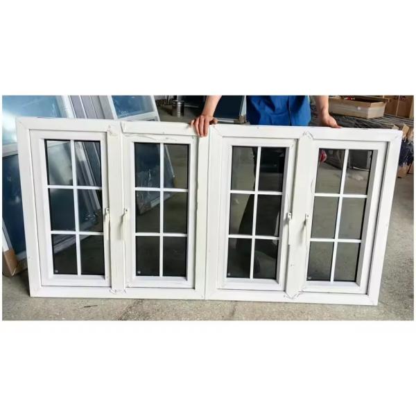 Quality Durable Apartment Glass Casement Window UPVC Inward Opening Casement Window for sale
