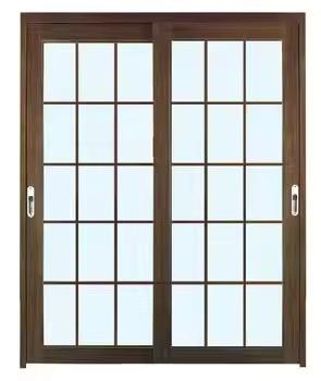 China Custommized French PVC Sliding Door Single Glass Double Glass Sliding Door For Kitchen for sale