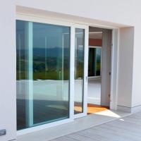China Plastic Balcony PVC Interior UPVC Sliding Door for sale