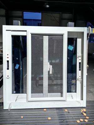 Cina Legatura di alluminio doppio vetro di alluminio polvere di finestra scorrevole rivestita con blocco a contatto in vendita