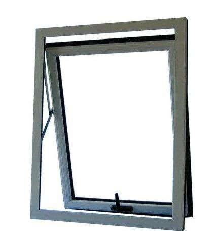 Quality Residential Aluminum Awning Window Outswing Top Hung Window For House for sale