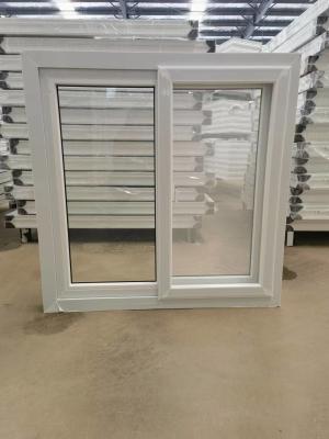 China PVC Upvc Vinyl Plastic Sliding Windows Energy Saving Environmental Protection for sale