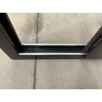 China Frame Black PVC Double Glazed Upvc Sliding Sash Windows Customizable for sale