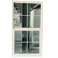China Single Double Glaze UPVC PVC Vinyl Single Hung Window for sale
