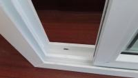 China Fast White PVC Sliding Window In Open Type Horizontal Sliding for sale