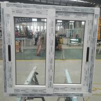 China Simple Installation Double Glazed Pvc Sliding Window With Comprehensive for sale