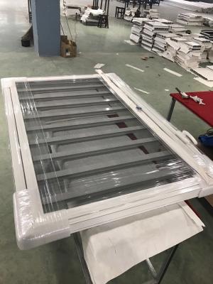 China Aluminum Single Glass Modern Louver Windows Adjustable Louver Windows Jalousie Windows With Fly Screen for sale