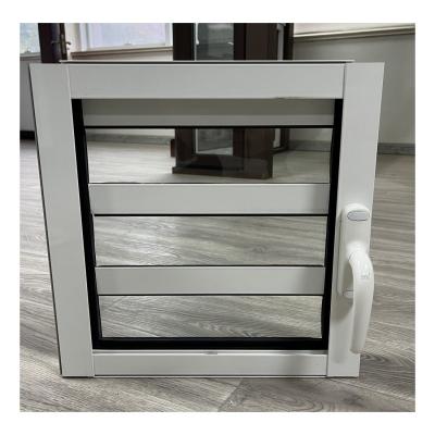 China Fixed Adjustable Glass Jalousie Aluminium Louvre Windows Powder Coating for sale