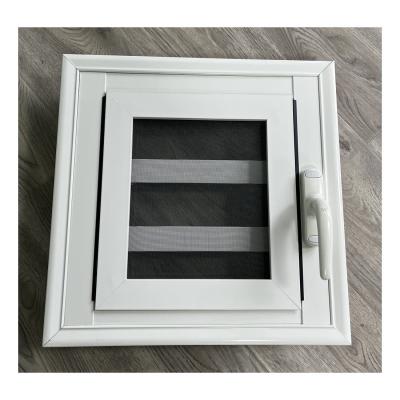 China Standard Commercial System Aluminum Glass Louver Window And Glass Jalousie Window for sale