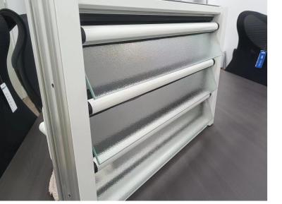 Custom Aluminum Alloy Glass Louver Window with Powder Coating
