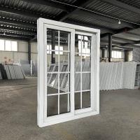 China Customized Horizontal Kitchen UPVC Sliding Windows Engineered Vinyl for Easy Operation for sale