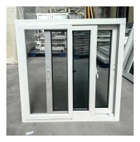 China Customized Horizontal Kitchen UPVC Sliding Windows Engineered Vinyl for Easy Operation for sale