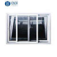 China Upvc Windows Customizable Ventanas Pvc Modern Design Pvc Sliding Window for sale