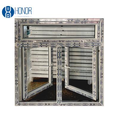 China Double Glaze Opening Two Leaf Casement Window for sale