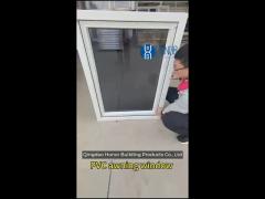 Op maat gemaakte PVC-luiken / PVC-schermvensters voor badkamer