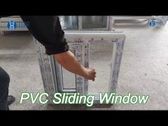 Schiebefenster Moderne Fenstergrill mit PVC-Fenster