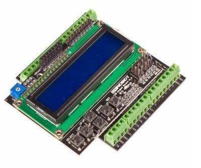 China IIC/I2C/TWI 1602 Periodieke LCD Modulevertoning Blauwe Backlight voor Arduino Te koop