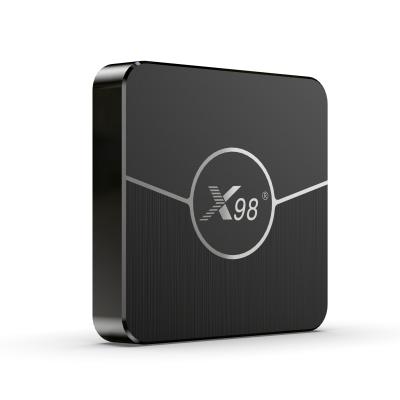 China Smart IP TV Setup Box Android 11 X98 Plus 2.4G 5G WiFi 4GB 32GB Amlogic S905w2 for sale