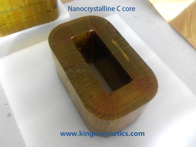 Nanocrystallinec Kern met zeer laag kernverlies, voor outputinductor, hoge frequentietransformator