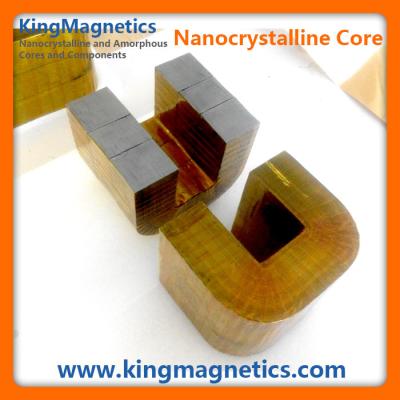 China Núcleo personalizado de alta qualidade do nanocrystalline C para o transformador de poder 20KHz de alta frequência à venda