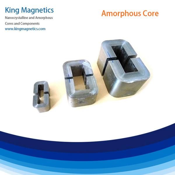 Hall-sensor nano crystalline strip wound amorphous toroid core with gap