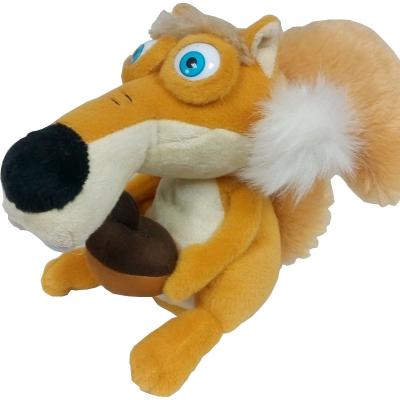 China Repeating Talking Moving Head Plush Squirrel Toy 30cm ICE AGES for sale