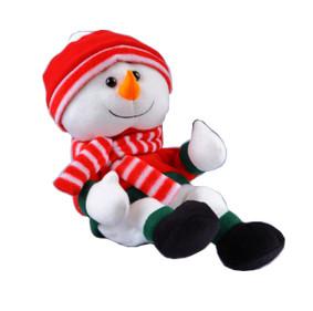 China La felpa de Electronoic juega /doll que ríe fuera del muñeco de nieve ruidoso de Xmasbuddy en venta