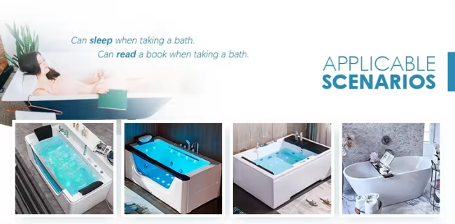 Custom PU foam bathtub pillow with leather pattern surface
