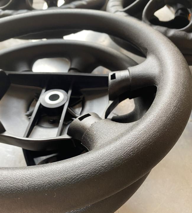 Steering wheel bulk packaging
