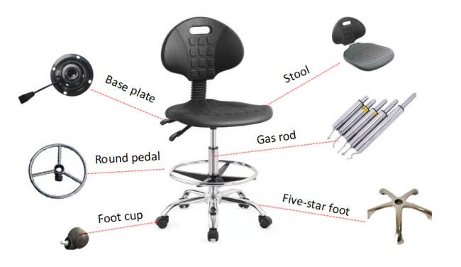 Chair dimensions diagram