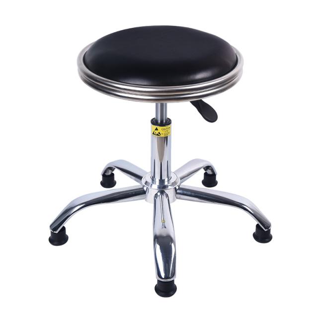 PU Leather ESD Office Chair front view