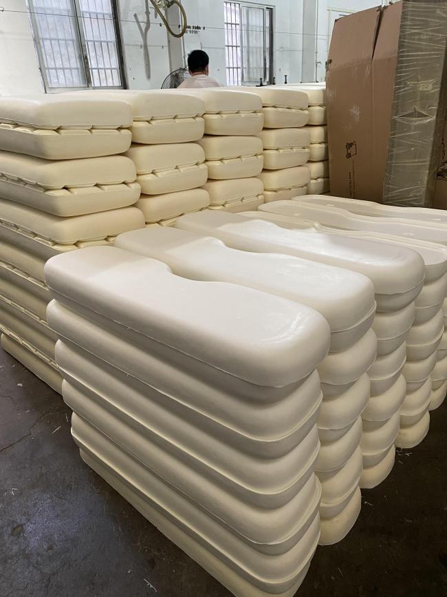 Packaging of PU armrest cushions
