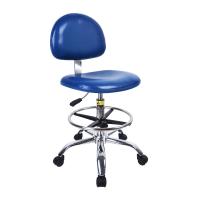 Quality Backrest Height 20 Inches PU Leather Industry Chairs With ESD Protection For for sale