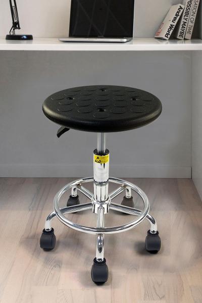 Quality ESD Cleanroom Anti Static Lab Chair Esd Safe Chairs 33mm for sale