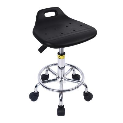 China PU Polyurethane Anti Static Office Chair Laboratory Ergonomic Design for sale