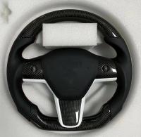 Quality OEM ODM PU Steering Wheel Real Carbon Fiber Custom Racing Steering Wheels for sale