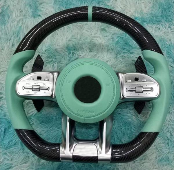 Quality Color Customized PU Self Crust Foaming Polyurethane Steering Wheel for sale