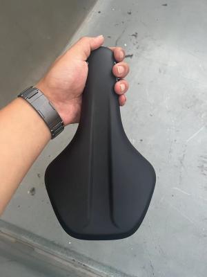 China Logo Customized  PU Memory Foam Saddle Polyurethane Bicycle Saddle for sale