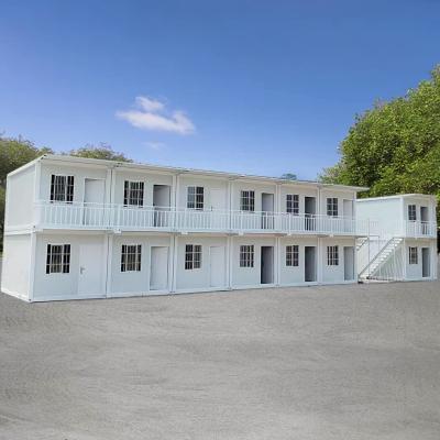 China Steel Compact Prefabricated Shipping Container Homes With PVC Sliding Door for sale