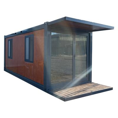 China Klein Draagbaar Flat Pack Container Huis Stalen Frame 20ft Container Huis for sale