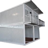 China Functional Flat Pack Container House with 50-100mm Insulation Panels and 3500x8000mm Maximum Size for sale