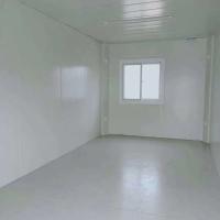 China Commercial Flat Pack Container House with 50-100mm Rock Wool Sandwich Panels | 3500x8000mm Size Options for sale