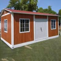 China Fire Proof Flat Pack Container House 3500x8000mm with 50-100mm Insulation Panels and 3-Hour Installation for sale