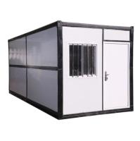 China Foldable Container Homes 3500x8000mm with 50-100mm Insulation Panels for Mobile Housing Solutions for sale