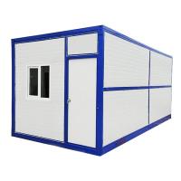 China Foldable Container Homes 3500x8000mm with 50-100mm Insulation Panels for Mobile Housing Solutions for sale